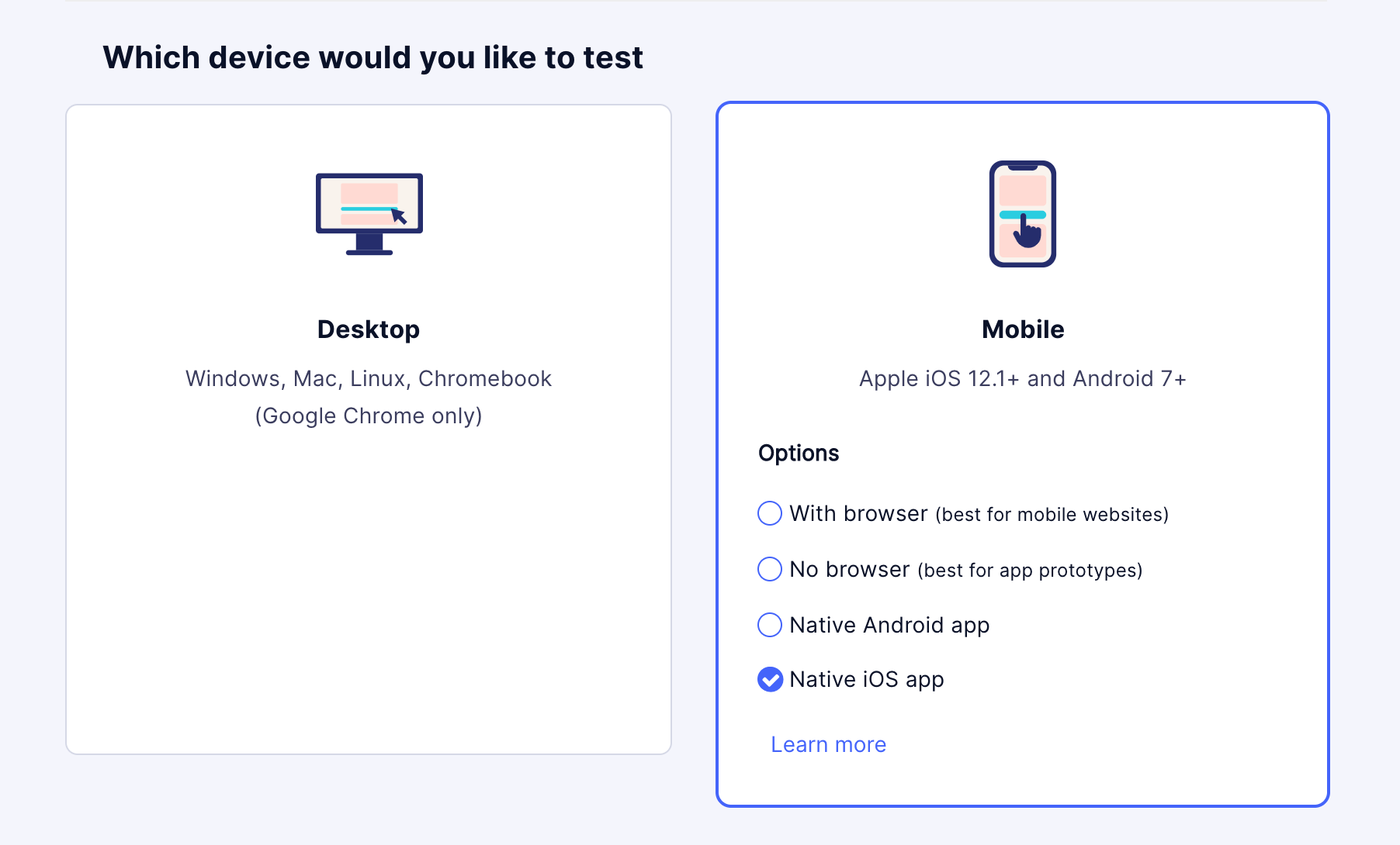 Native iOS App Test Set Up for Moderated studies – UserZoom GO